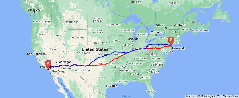 Toll Free Routes To Drive Compare The Toll Free Route With Fastest 